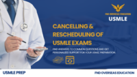 Cancelling & Rescheduling of USMLE Exam